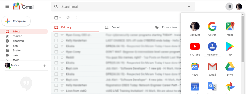 Importing Email Addresses From Excel To Gmail Google Workspace