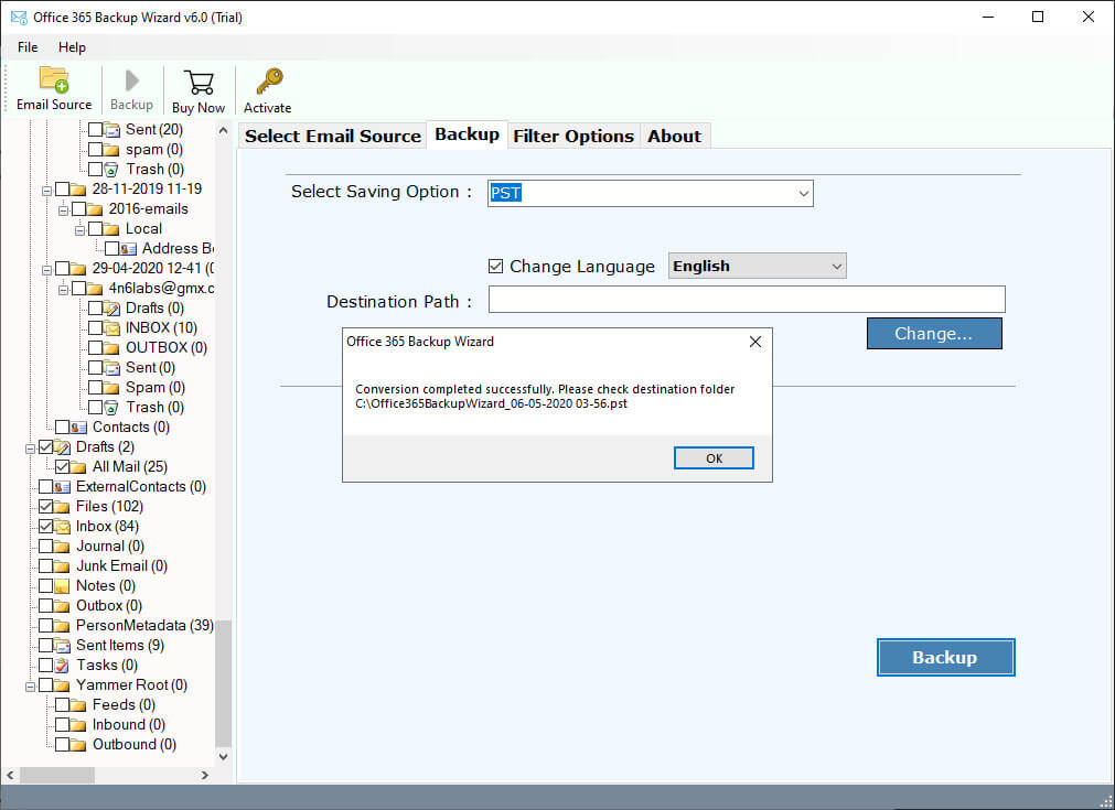 Office 365 Backup Tool - Save Office 365 Emails to Computer | Webmail