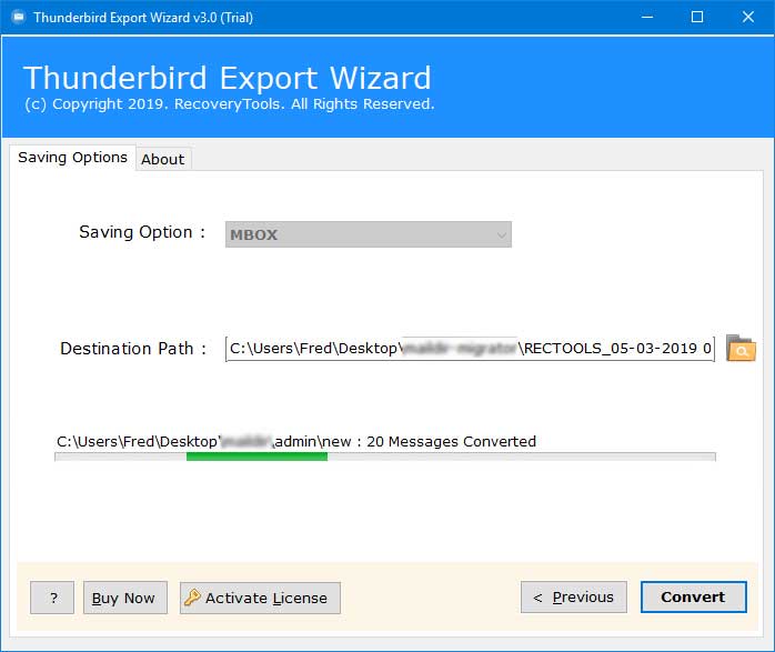 Thunderbird Export Wizard — Backup And Save Thunderbird Mail To Mbox File