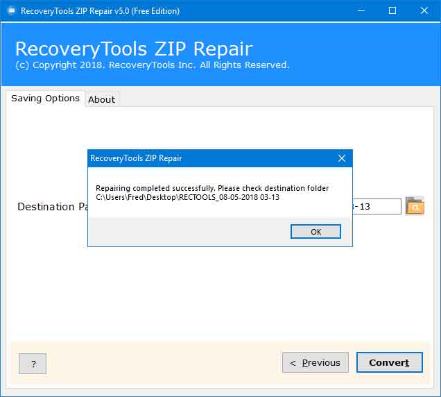 Free Zip Repair Tool – Fix Bad, Broken or Corrupted Zip Files